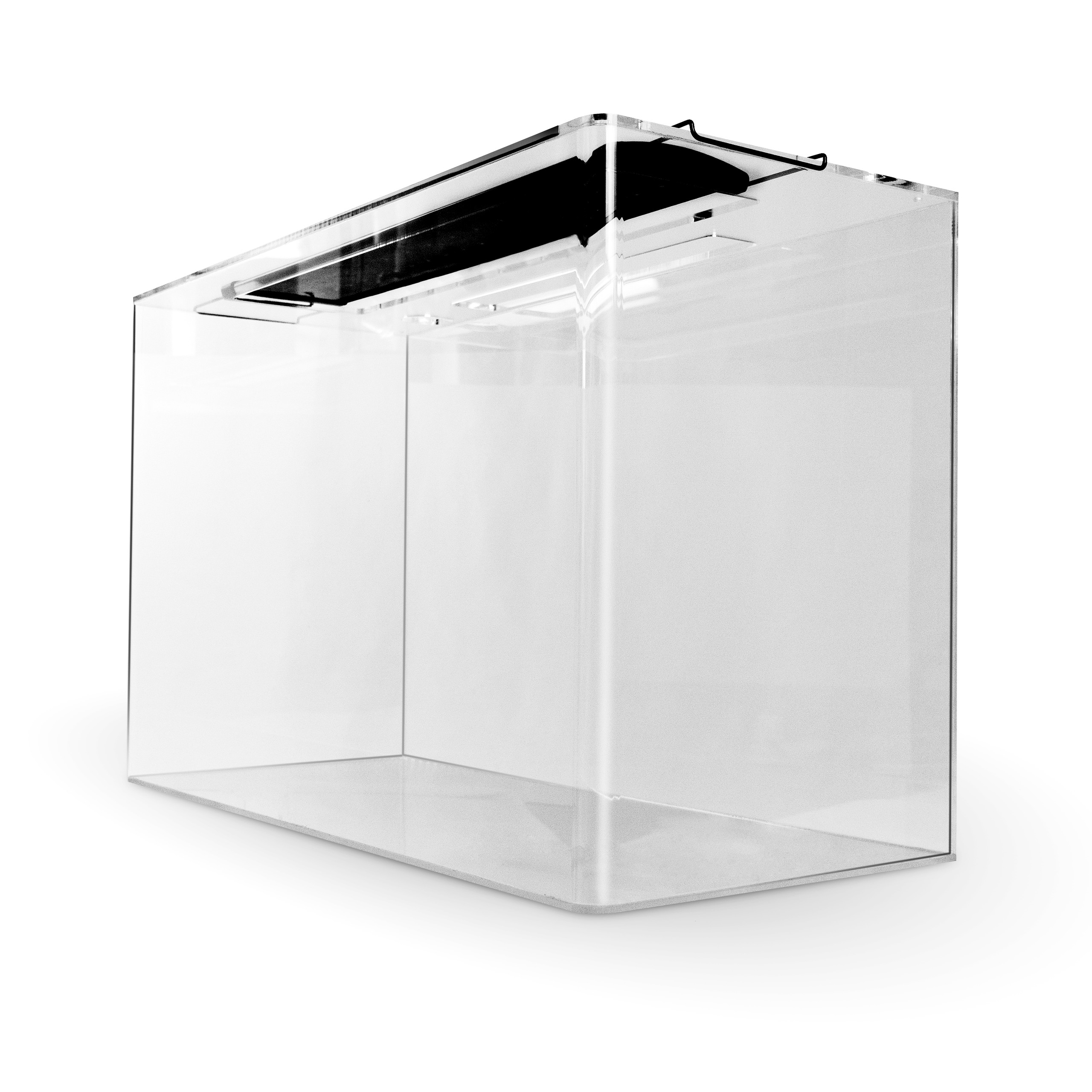 SeaClear 40-Gallon 36"Lx15"Wx16"H Rectangular Acrylic Fish Tank 10-100 ...