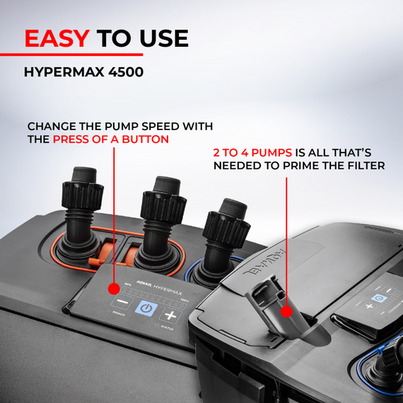 AquaEL Hypermax 4500 Cansiter Filter