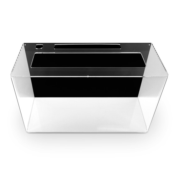 SeaClear 40-Gallon 36"Lx15"Wx16"H Rectangular Acrylic Fish Tank 10-100 ...