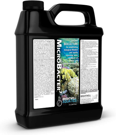 Brightwell MicroBacter 7 Complete Bioculture for Marine & FW Aquaria 4L