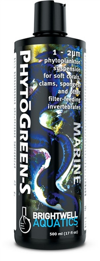Brightwell PhytoGreen-S Green Phytoplankton 1-2 Micron 500mL