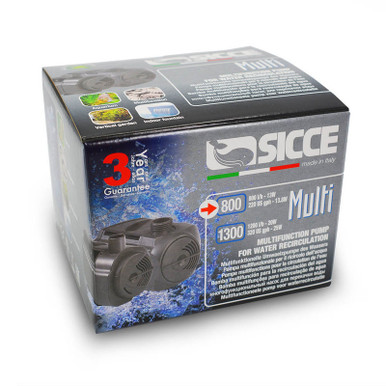 Sicce Multi Quiet Pump 800 220gph