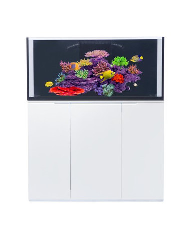 Eshopps Mariner 100 Rimless Aquarium w/ Stand 100 gal White