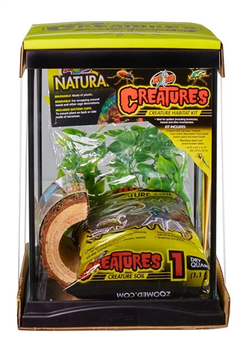 Zoomed Creature Habitat Kit (8.5"x8.75"x11.75") @ Fish Tanks Direct