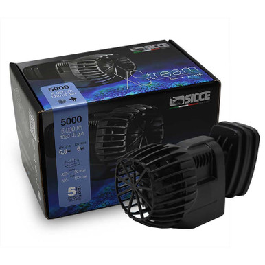 Sicce XStream "E" Variable Speed DC Wave Pump 1320 Gph SI96297 @ Fish Tanks Direct