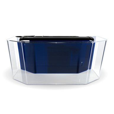 SeaClear System II 26-Gallon 36"Lx12"Wx16"H FlatBack Hexagon Acrylic ...