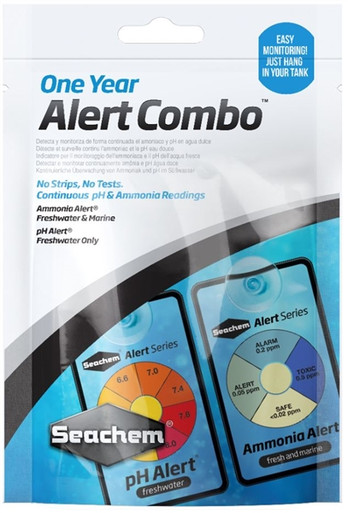 Seachem Alerts Combo Pack Ammonia & pH 1 Year