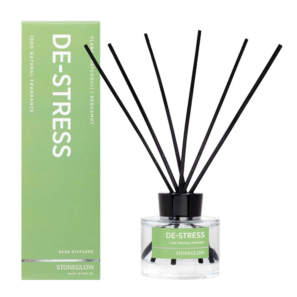 Stoneglow Wellbeing De-Stress Reed Diffuser | Bath & Unwind | Official ...