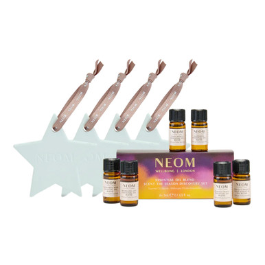 NEOM Ceramic Stars with Essential Oil Blend Scent The Season Discovery ...