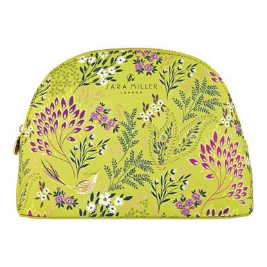 Sara Miller Haveli Garden Medium Cosmetic Bag Green | Bath & Unwind ...