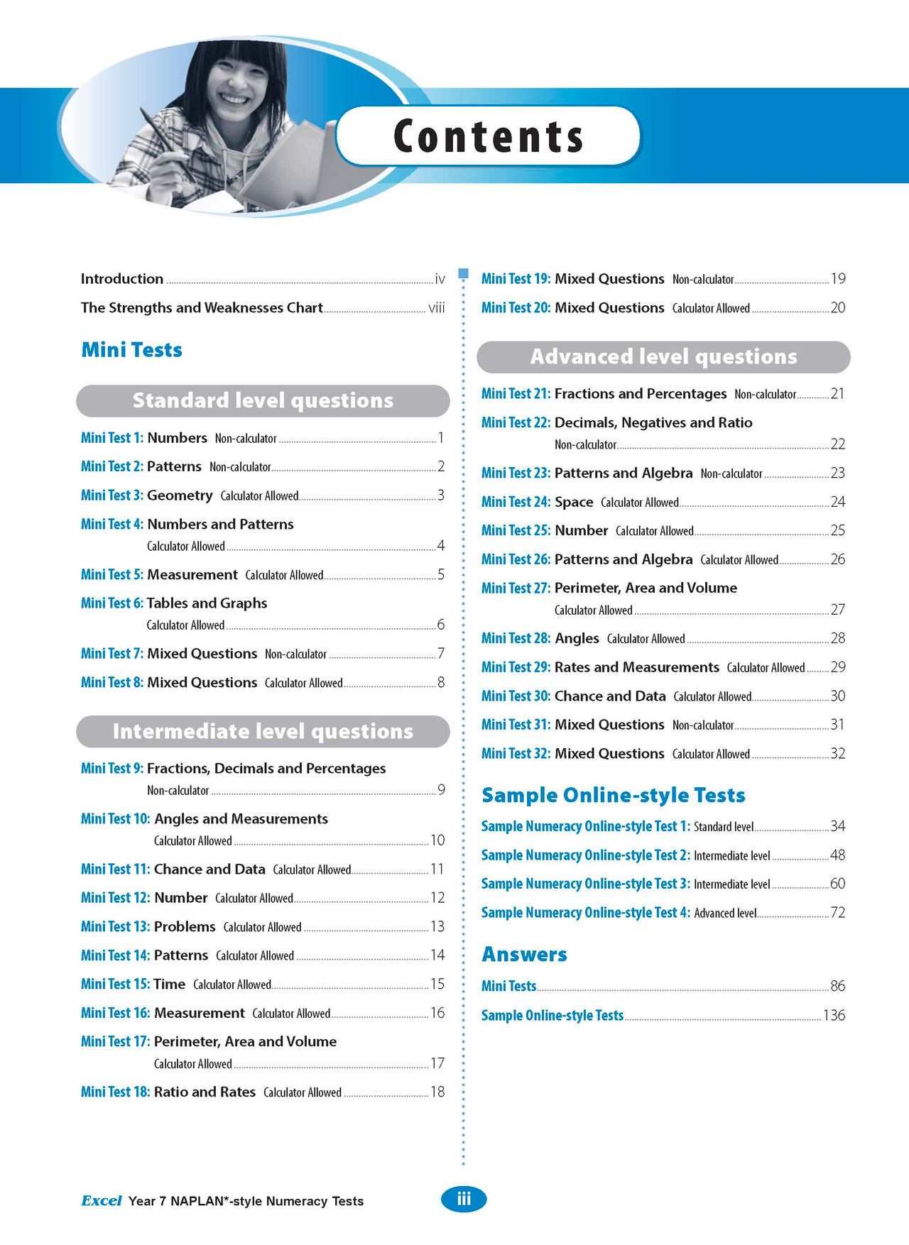 Excel Year 7 NAPLAN*-style Numeracy Tests | Pascal Press