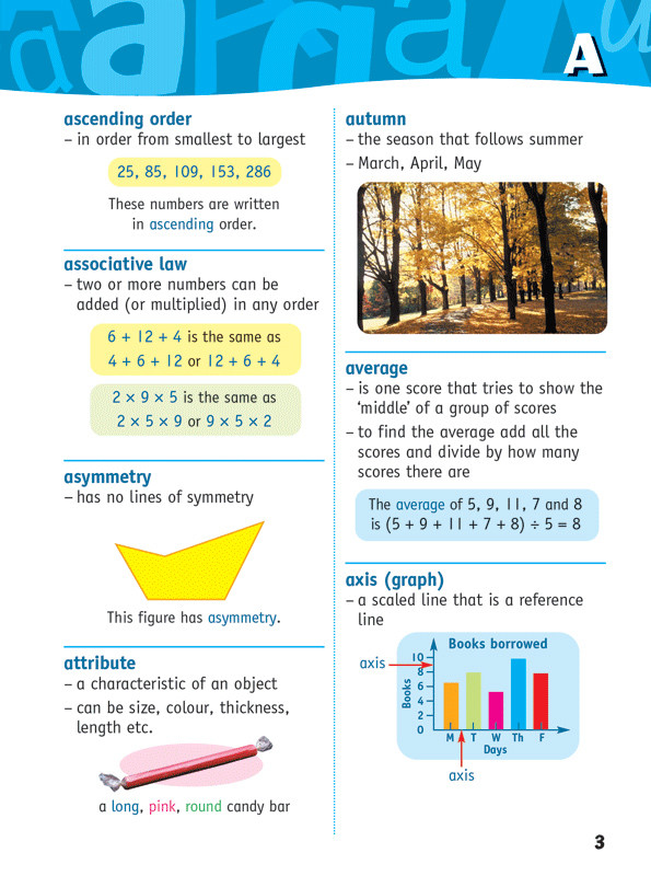 Targeting Maths Maths Dictionary | Pascal Press