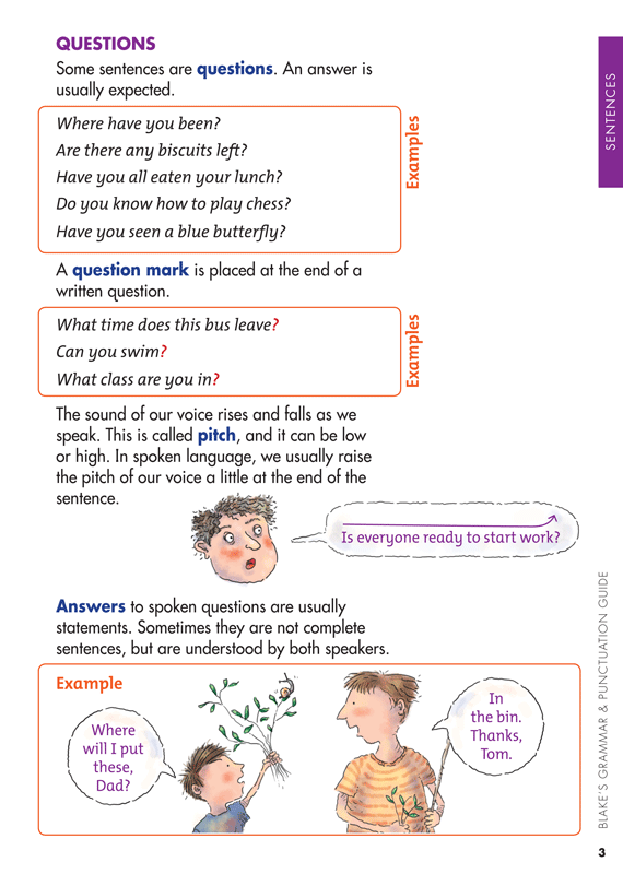 Blake's Grammar and Punctuation Guide - Lower Primary | Pascal Press