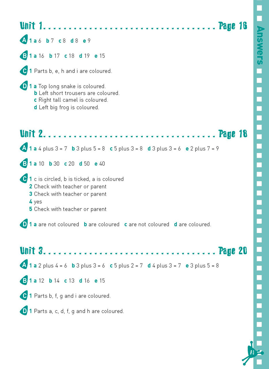 Excel Basic Skills Mathematics Book Pack Year 1 | Pascal Press