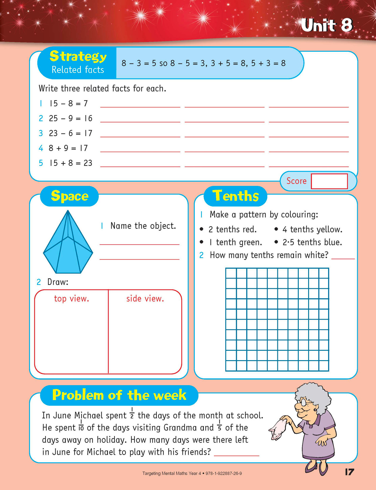 Targeting Mental Maths Year 4 2023 Curriculum Edition | Pascal Press