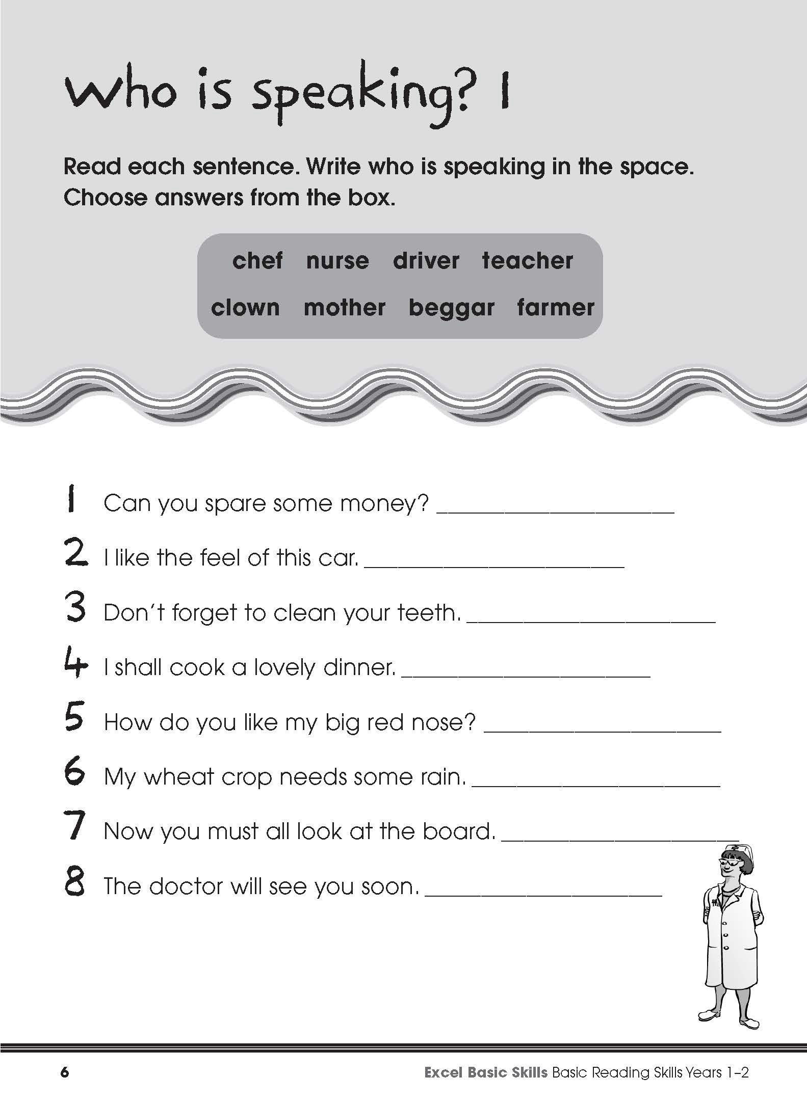 Excel Basic Skills Basic Reading Skills Years 1Ã¢â‚¬â€œ2 | Pascal Press