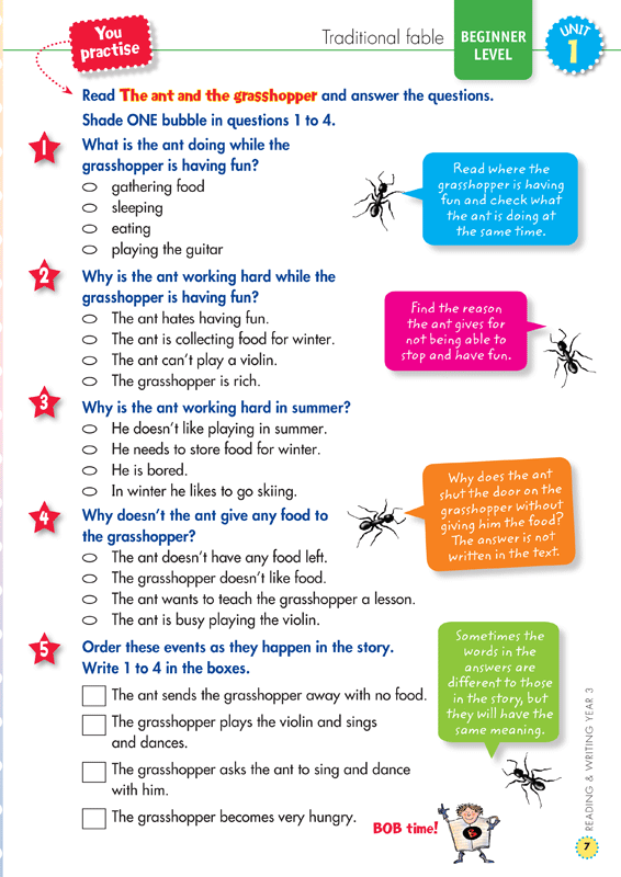 Back to Basics - NAPLAN* Year 3 Naplan Reading & Writing