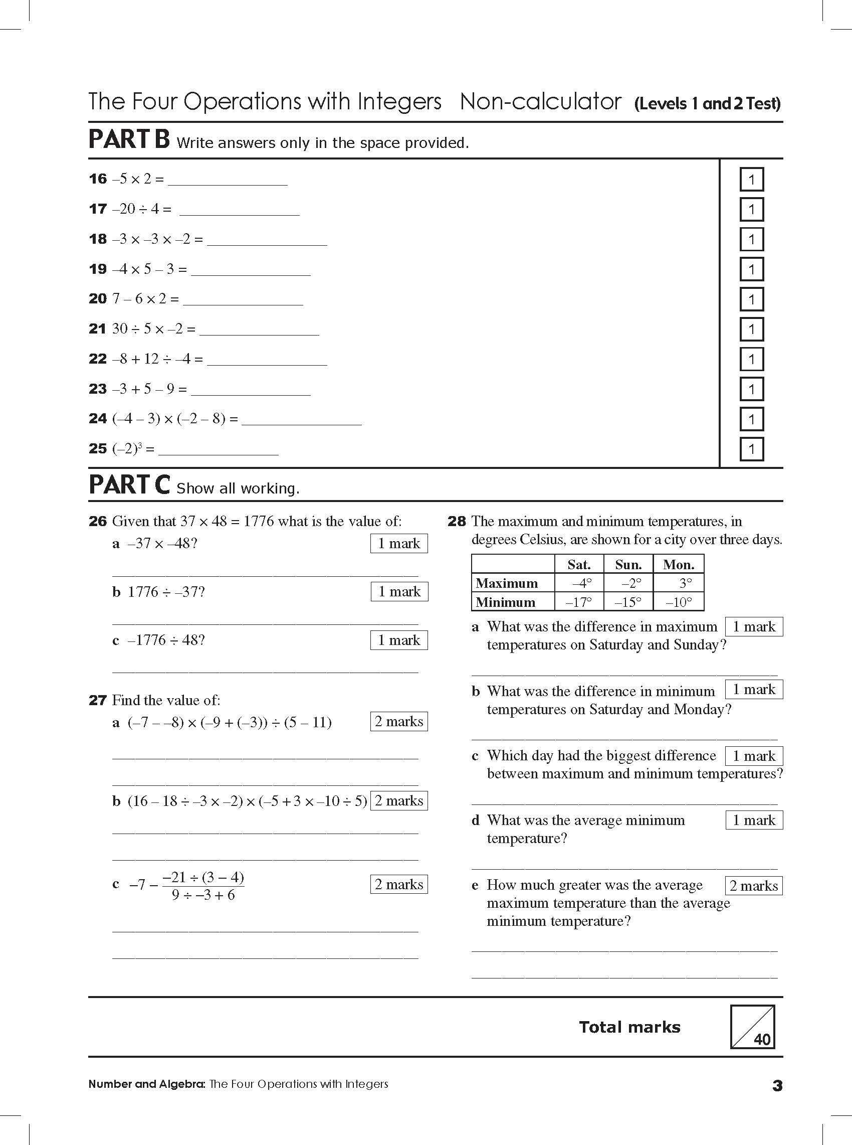 Excel Year 8 Mathematics Practice Tests | Pascal Press