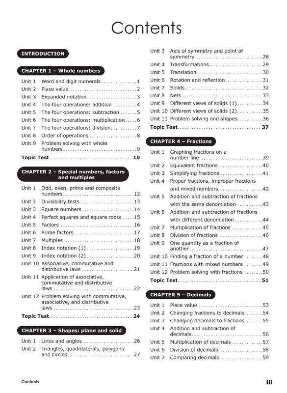 Excel Maths Book Pack Year 7 | Pascal Press