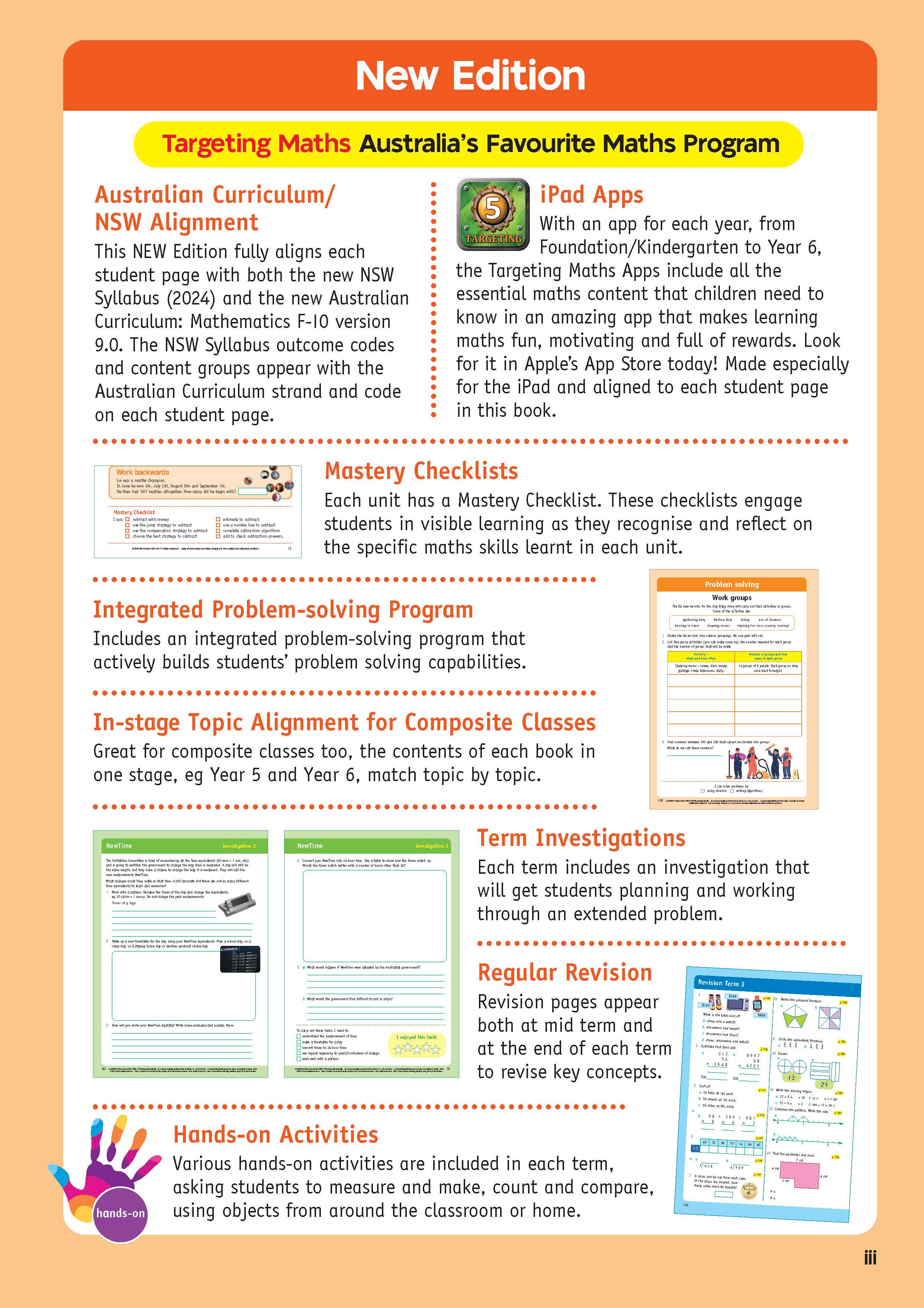 NSW Targeting Maths Year 5 2023 Curriculum Edition | Pascal Press