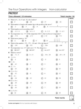 Excel Year 8 Mathematics Practice Tests | Pascal Press