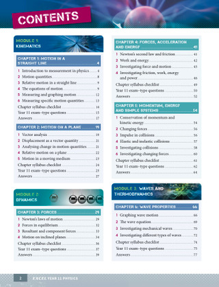Excel Year 11 - Physics Study Guide | Pascal Press