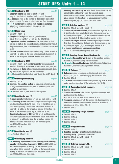 Excel Basic Skills Start Up Maths Year 3 | Pascal Press