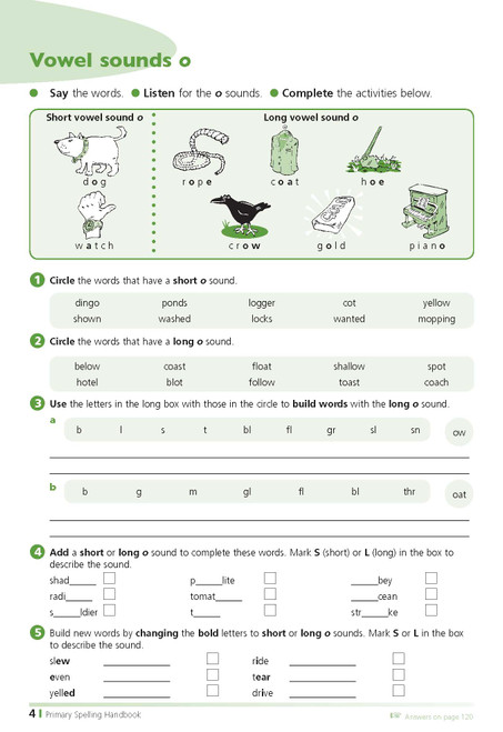 Excel Handbooks Primary Spelling Years 3-6 | Pascal Press