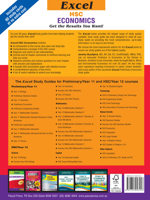 Excel HSC Economics Study Guide | Pascal Press