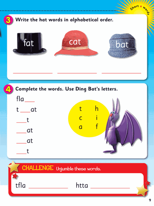 Reading Eggs My First Spelling Workbook Ages 5-7 | Pascal Press