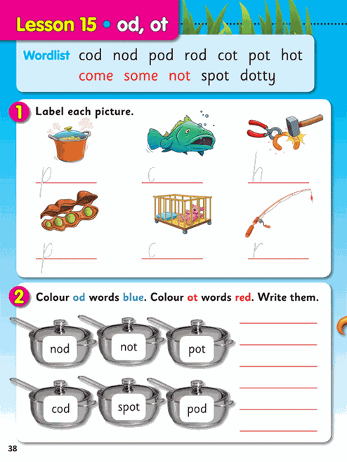 Reading Eggs My First Spelling Workbook Ages 5-7 | Pascal Press