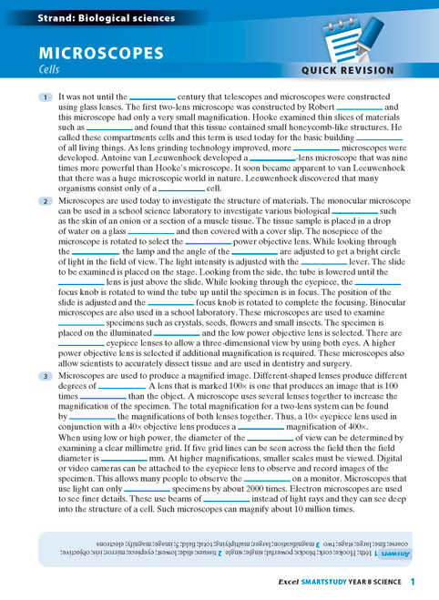 Excel SmartStudy Year 8 Science