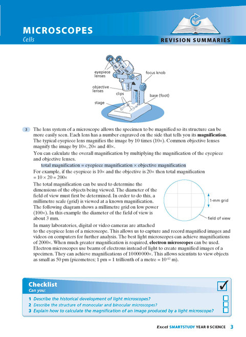 Excel SmartStudy Year 8 Science