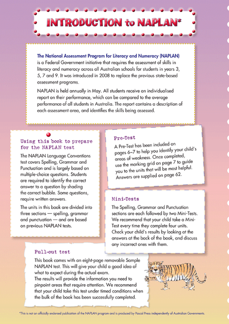 Back to Basics - NAPLAN* Year 3 Naplan Language Conventions