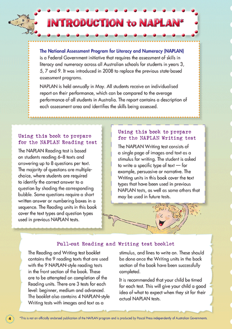 Back to Basics - NAPLAN* Year 5 Naplan Reading & Writing