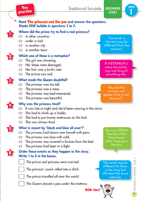 Back to Basics - NAPLAN* Year 5 Naplan Reading & Writing