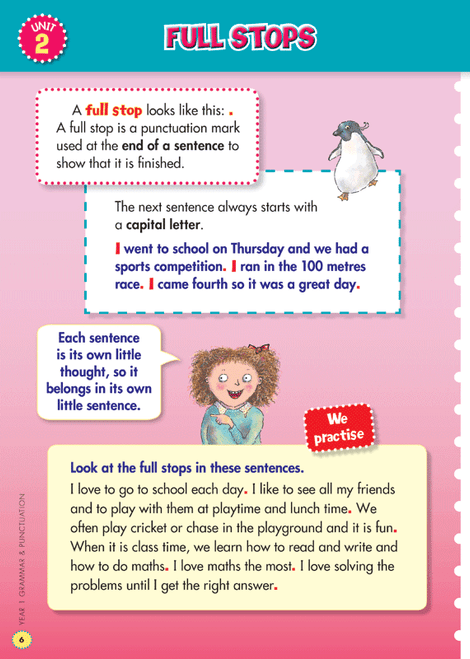 Back to Basics - Grammar and Punctuation Year 1 | Pascal Press