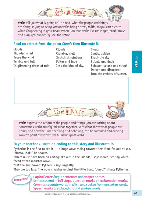Targeting Grammar Activity Book 5 | Pascal Press
