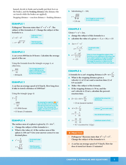 Excel Year 11 - Standard Mathematics Study Guide | Pascal Press