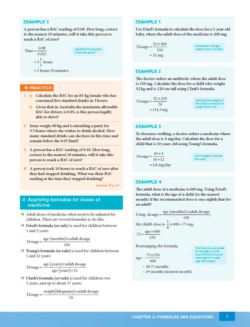 Excel Year 11 - Standard Mathematics Study Guide | Pascal Press