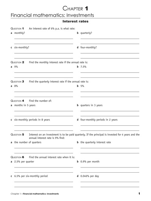 Excel Essential Skills Mathematics Standard 2 Revision And Exam Workbook Year 12 Pascal Press