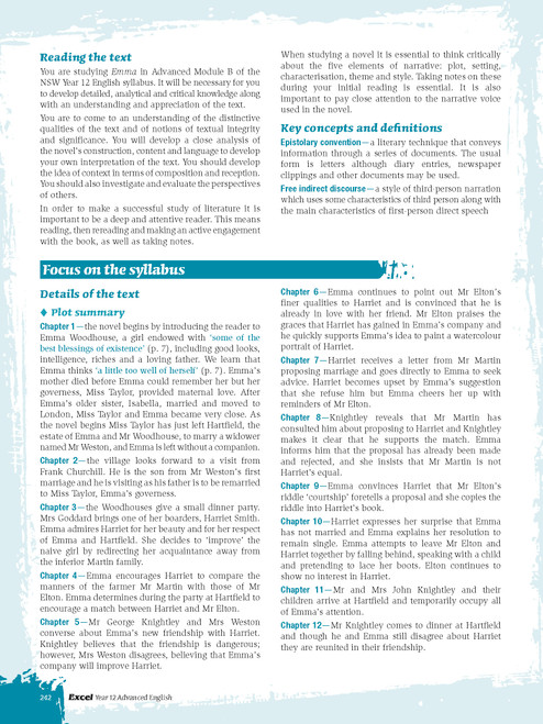 Excel Year 12- Advanced English Study Guide | Pascal Press