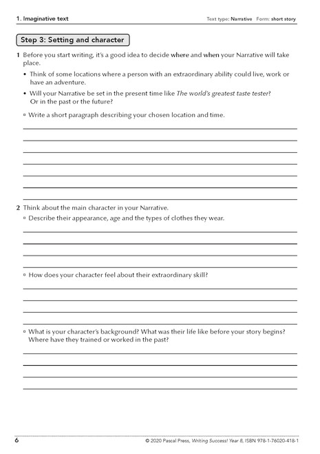 Writing Success! Year 8 Workbook