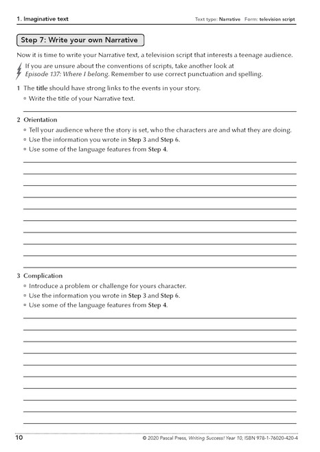 Writing Success! Year 10 Workbook