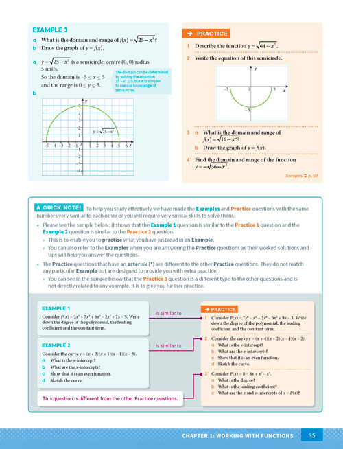 Excel Year 11 - Mathematics Advanced Study Guide | Pascal Press