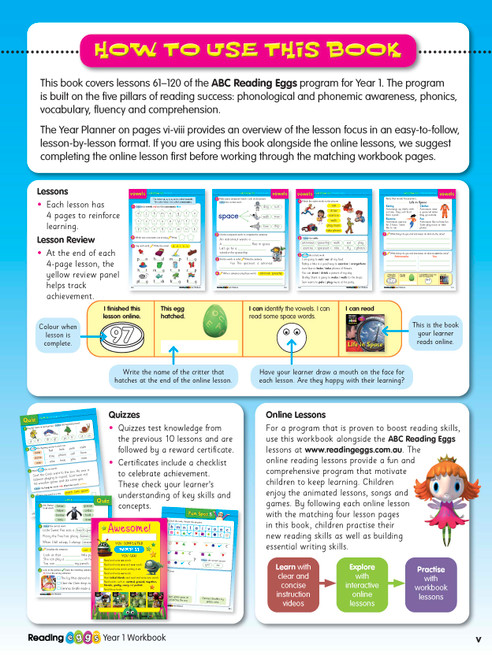 ABC Reading Eggs Reading Skills Year 1 | Pascal Press