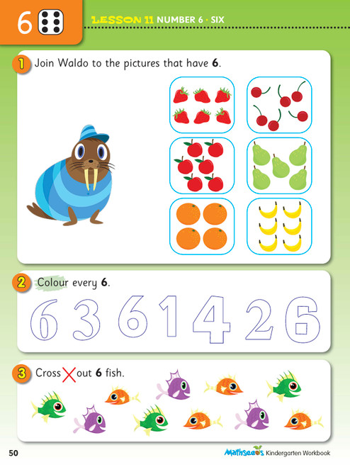 ABC Mathseeds Maths Skills for Kindergarten | Pascal Press