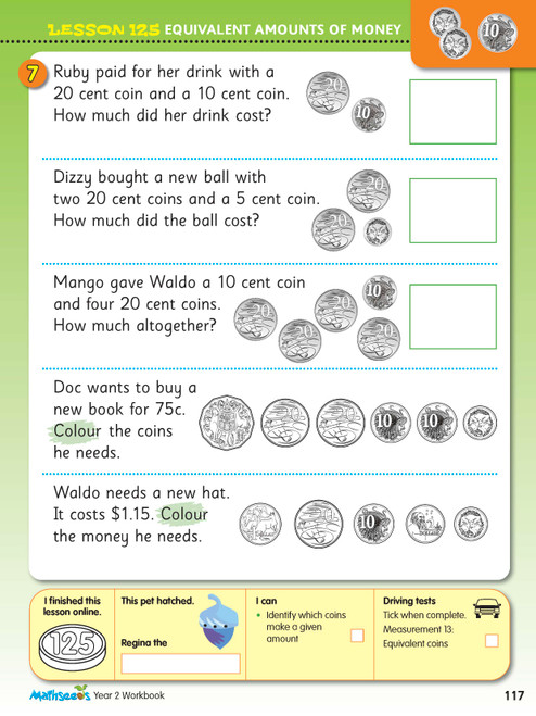 ABC Mathseeds Maths Skills Year 2 | Pascal Press