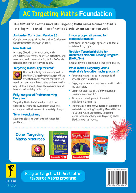 AC Targeting Maths Foundation | Pascal Press