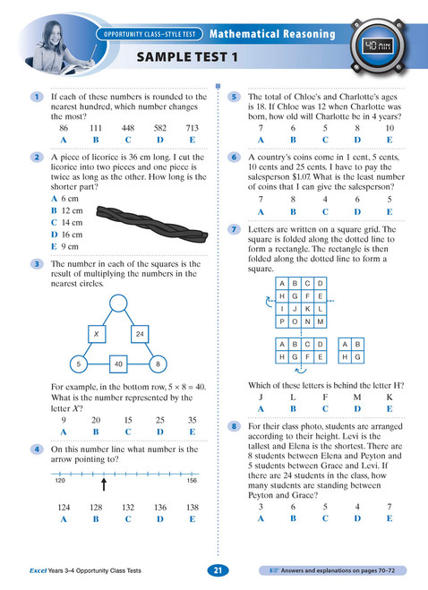 Excel Opportunity Class Test Book Pack | Pascal Press